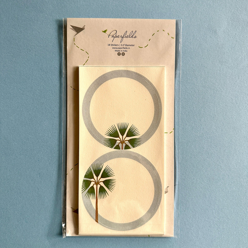Fan Palm Stickers – Paperfields